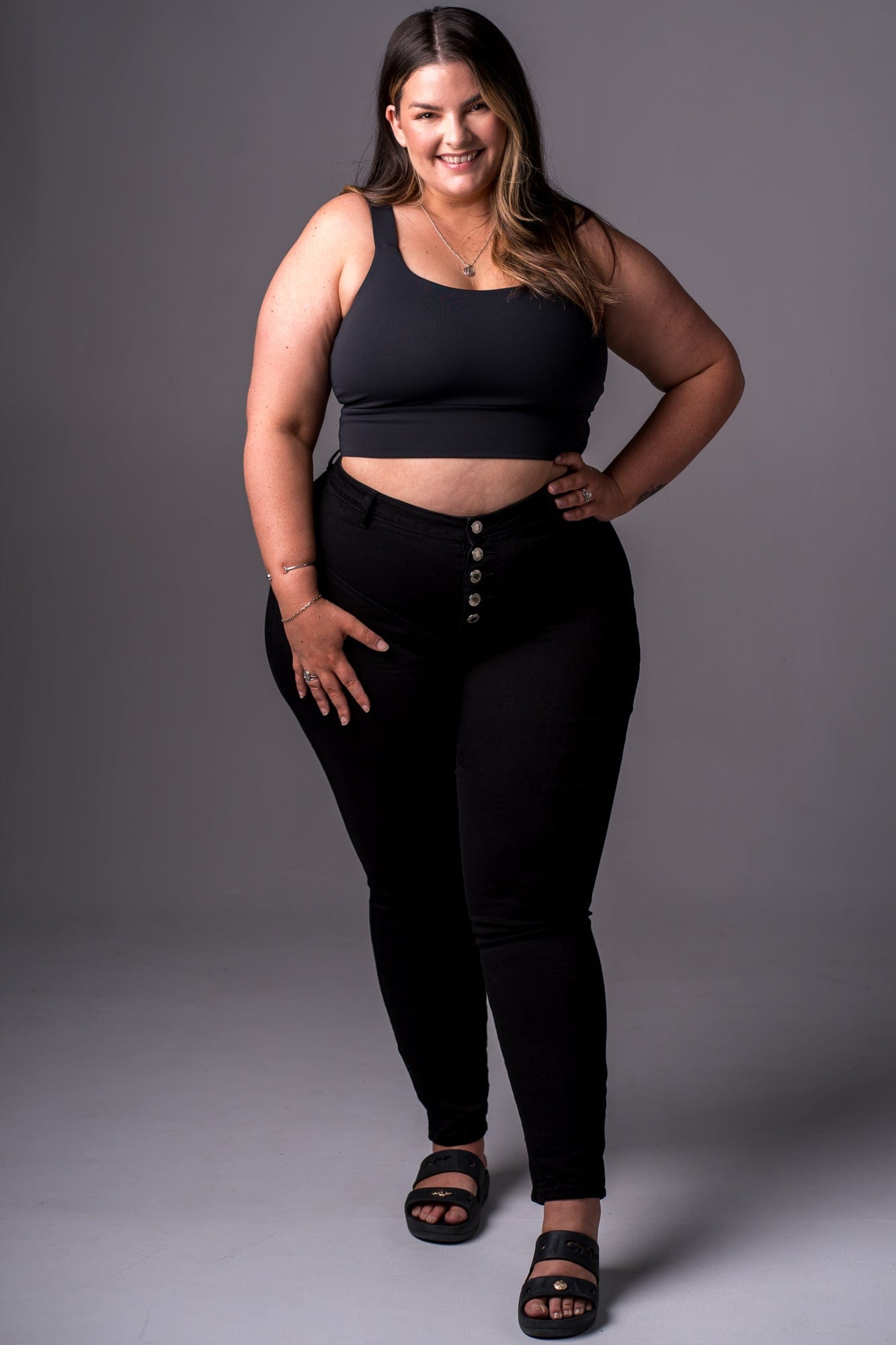 Signature Black Denim Jeans | Designer Slim Fit | Zasha